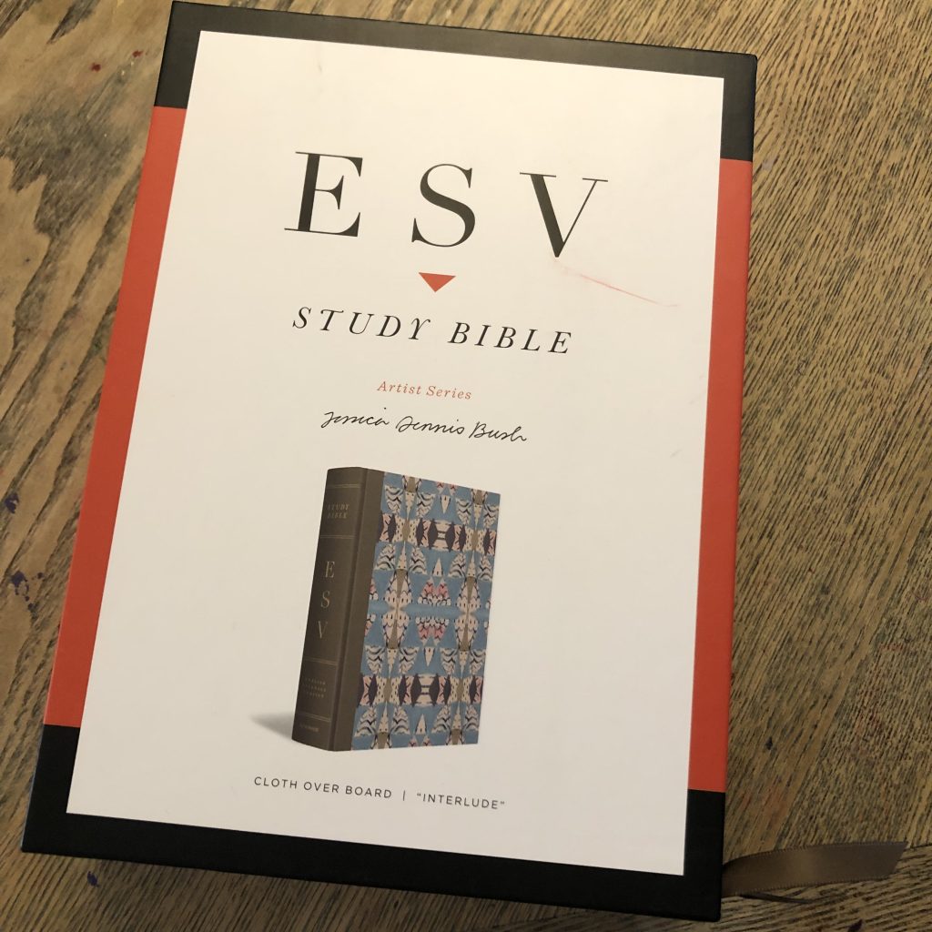 ESV Artist Series Study Bible Review - Notes From the Parsonage